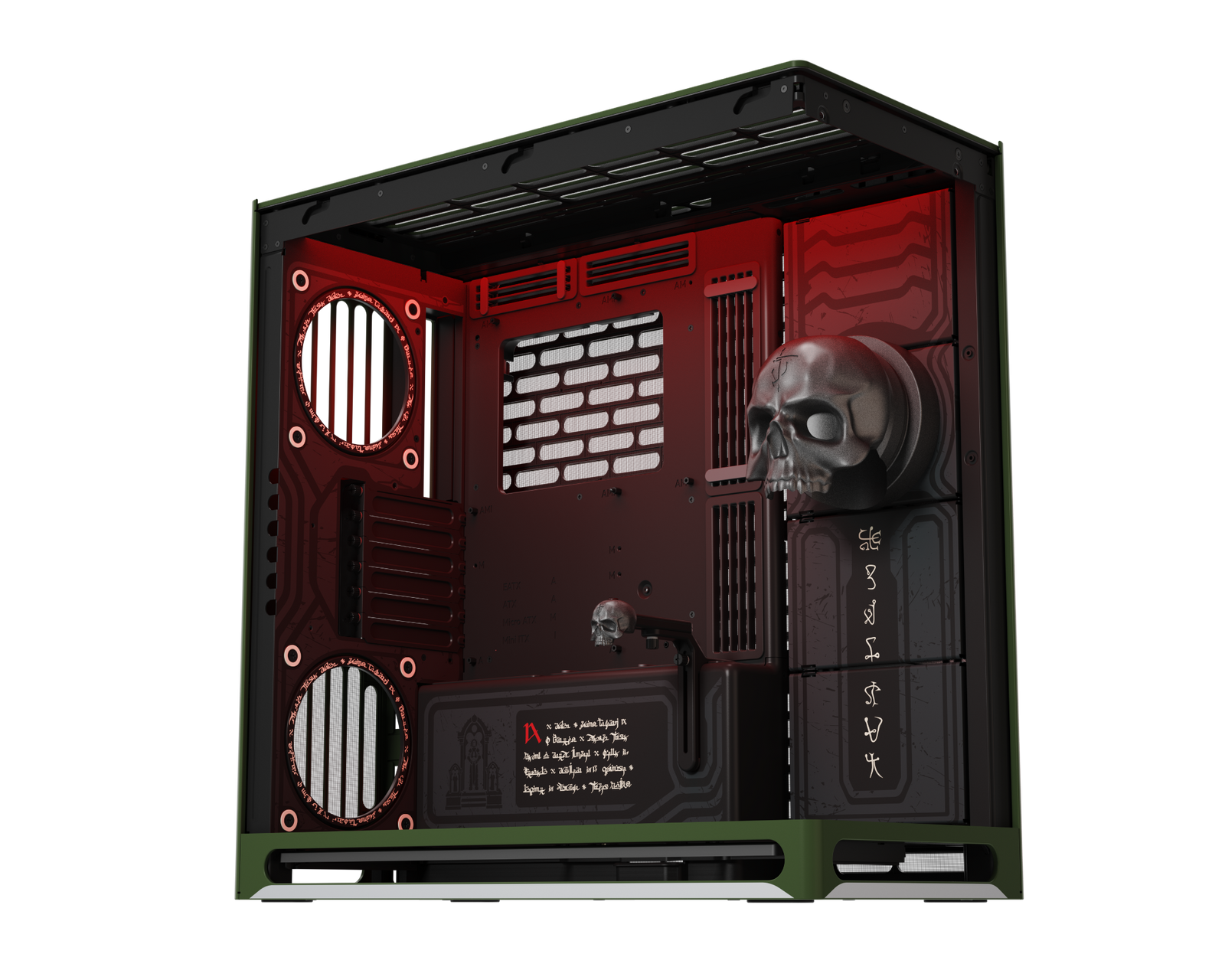 HAVN HS 420 DOOM: The Dark Ages Edition | Limited Edition Gaming PC Case